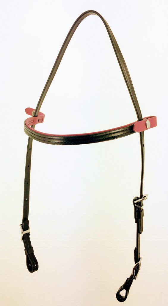 Snap On Browband Bit Hanger Bridle for any Halter - Parry Harness & Tack
